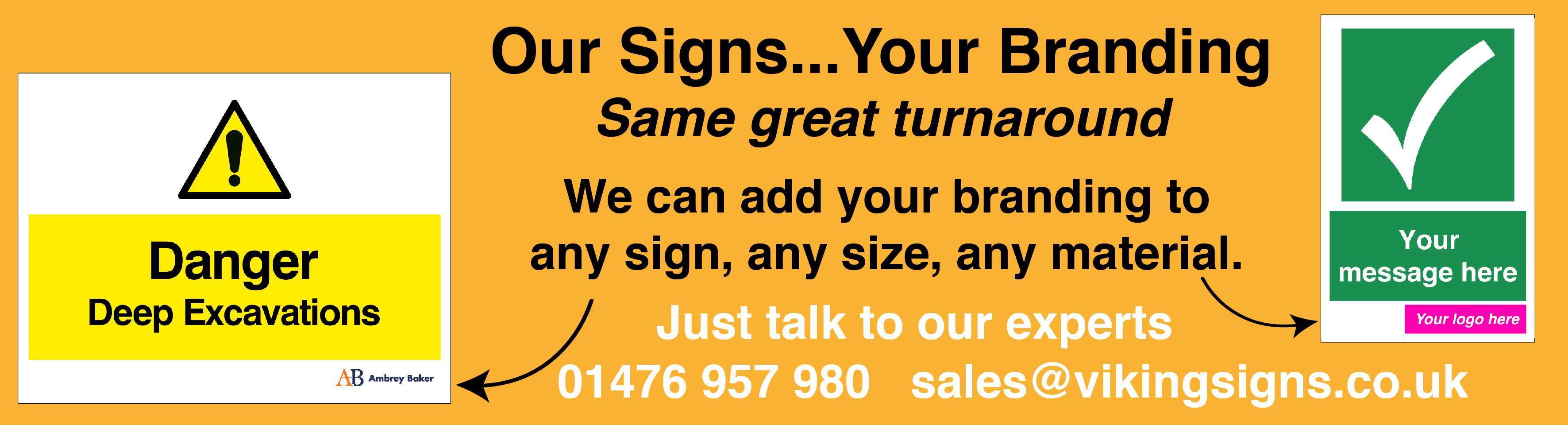 Construction Site Signs from Safety Sign Supplies